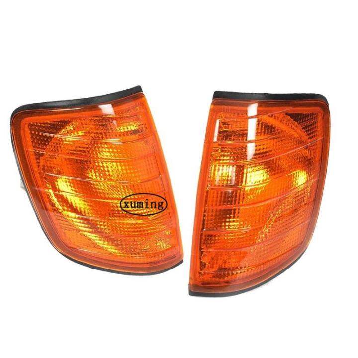 Xuming Car L R Amber Corner Lights Turn Signal Lights For Mercedes W124 ...