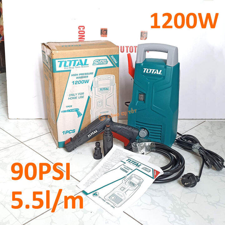 Máy xịt rửa đa năng Total TGT113026 công suất 1200W 220V | Lazada.vn