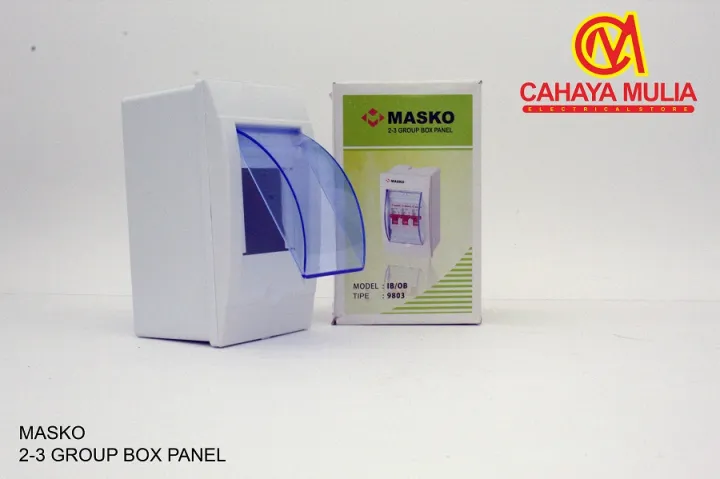 Kotak Pengaman MCB / MCB BOX merk Masko / Berbagai Macam Tipe | Lazada ...