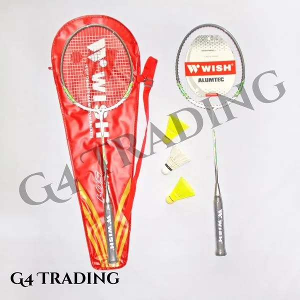 WISH ALUMTEC 501- DOUBLE Badminton Rackets. | Lazada PH