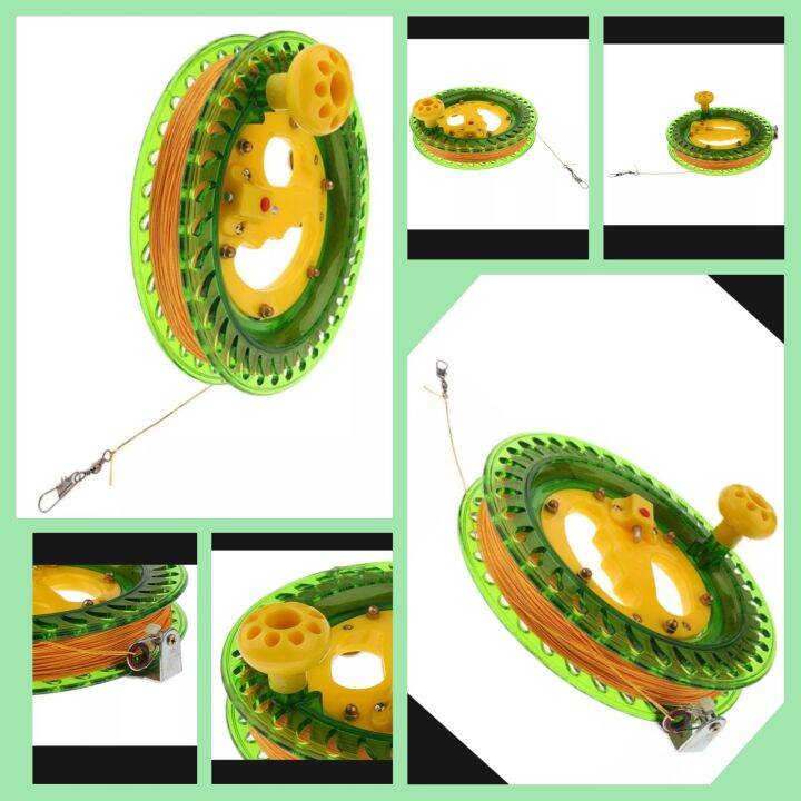 Multi function fishing reel with 450M Line String Kite Reel Winder with ...