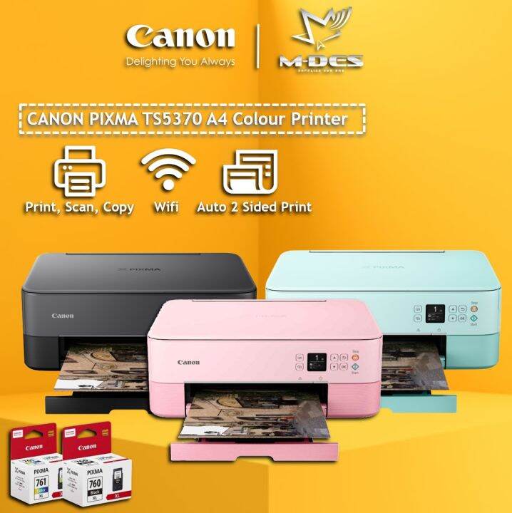 [FAST SHIP] Canon PIXMA TS5370 Compact All In One A4 Wireless Photo ...