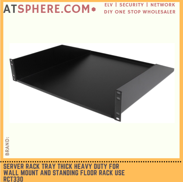 2U Cantilever Server / Equipment Rack Tray 330mm(D) x 440mm(W) for Wall ...