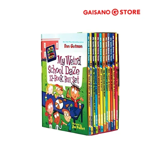 My Weird School Daze 12 Book Box Set by Dan Gutman | Lazada PH