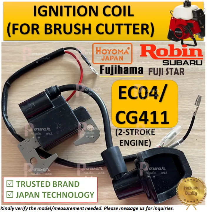 [EC04 / CG411] IGNITION COIL / MAGNETO CDI Spare part for Brushcutter ...