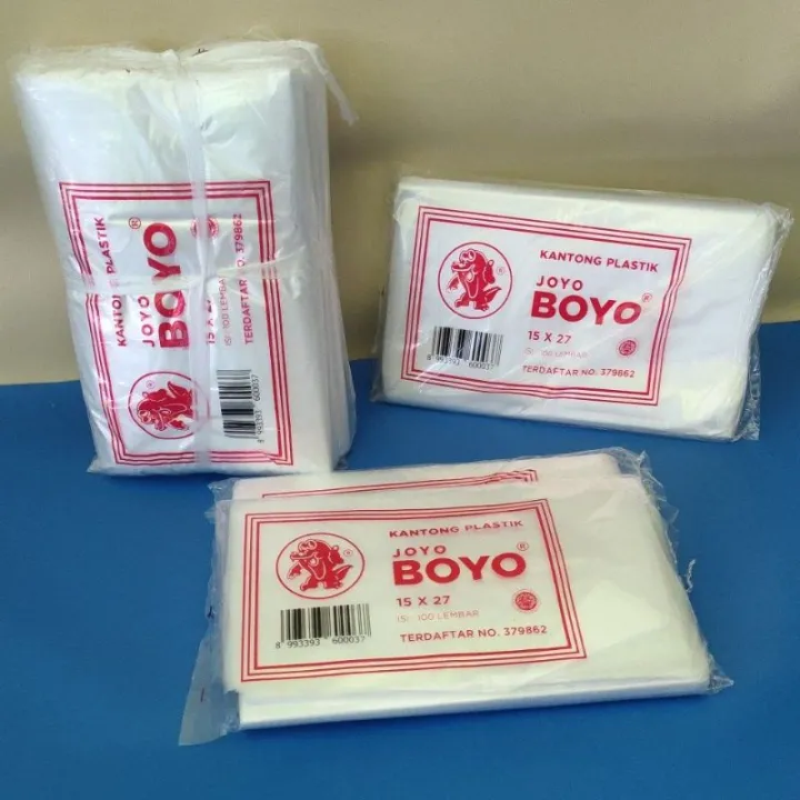 Kantong Plastik JOYO BOYO UK 12 X 24 / UK 15X27 | Lazada Indonesia