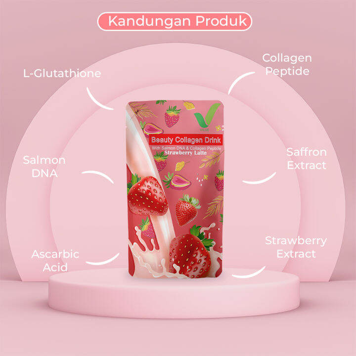 Beauty Collagen Drink 150 Gram | Minuman Kolagen Pencerah Badan Cepat ...