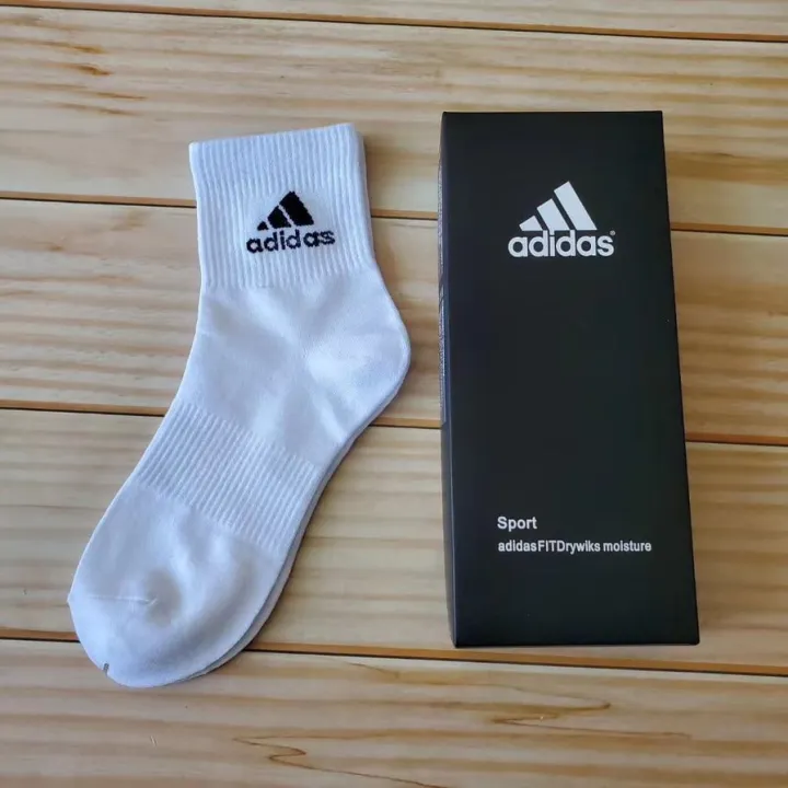 Adidas High Quality DRI-FIT Sport Socks 5 Pairs Med-Cut for Men and ...