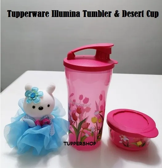 Tupperware Illumina Quench Tumbler & Desert Cup Set (1) | Lazada