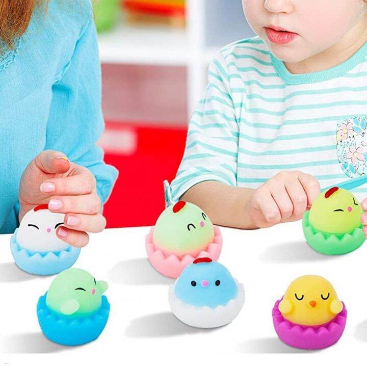 6Pcs Squeeze Fidget Toy Anti-deform Unzip Toy Quick Recovery Anxiety ...