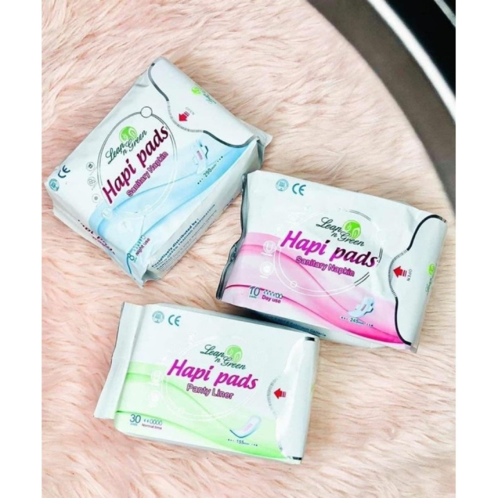 HAPI PADS by Lean 'n Green Organic with Negative Ion and Graphene ...