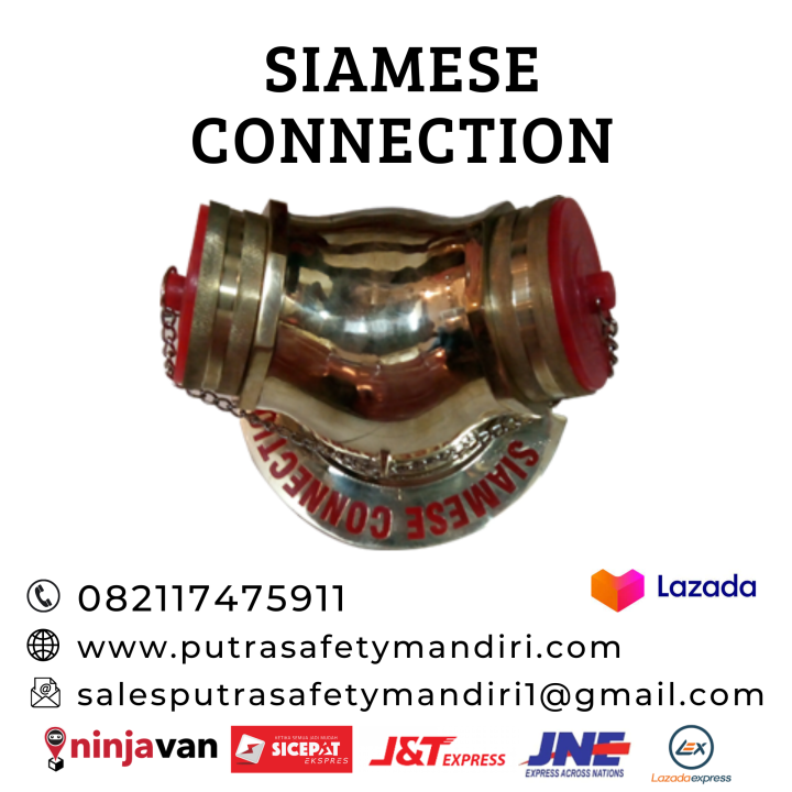 SIAMESE CONNECTION S7 COUPLING MACHINO BRASS BODY COR ALAT PENYUPLAI ...