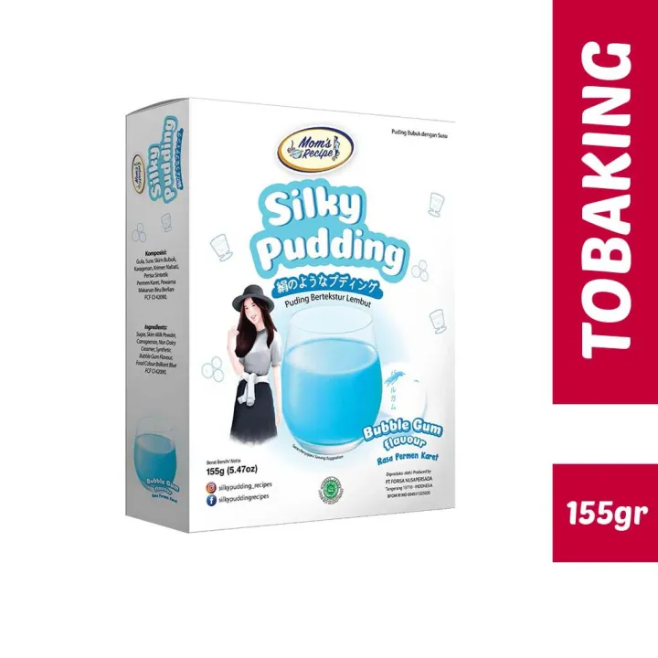 SILKY PUDDING Forisa Mom's Recipe 155 gr PUYO Puding Susu Bubble Gum ...