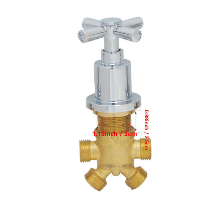 Bathtub Tap Brass Switch Control Valve Cold&Hot Shower Mixer Faucet ...