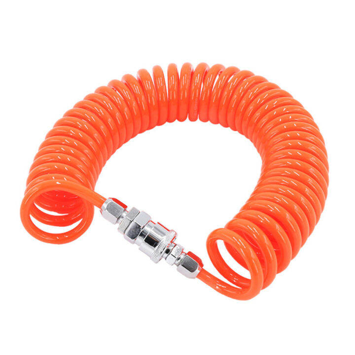 pu spring air pipe 3m 6m OD 8mm x ID 5mm elastic hose, used for ...