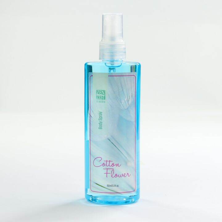 Zen Zest Body Spray 150mL - Cotton Flower | Lazada PH