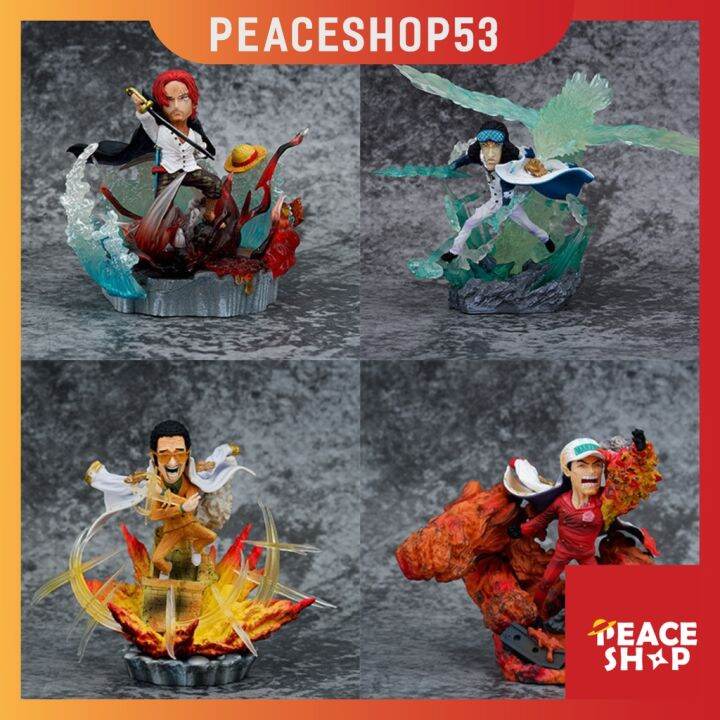 Mô hình One Piece chibi G5Luffy Shank Katakuri Law Kizaru figure anime ...