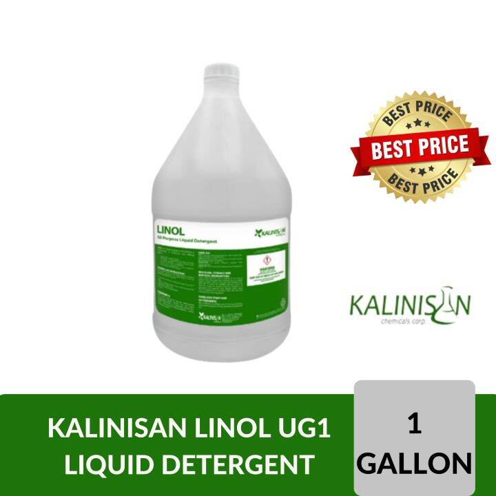 BEST PRICE Kalinisan Linol UG1 All Purpose Liquid Detergent 1 Gallon ...