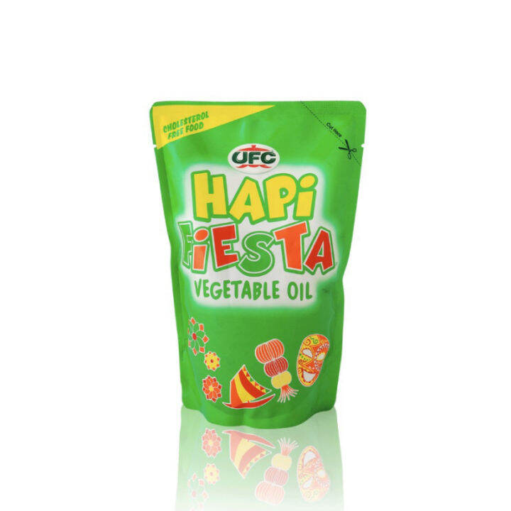 UFC Hapi Fiesta Vegetable Oil (Pouch) (1L) | Lazada PH