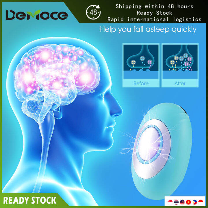 DeMoce Sleep Aid Device Microcurrent Hypnosis Massager Smart Sleeper ...