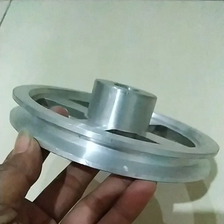 Pulley pully 6 inch as 19 mm jalur A1 puli pully alumunium | Lazada ...