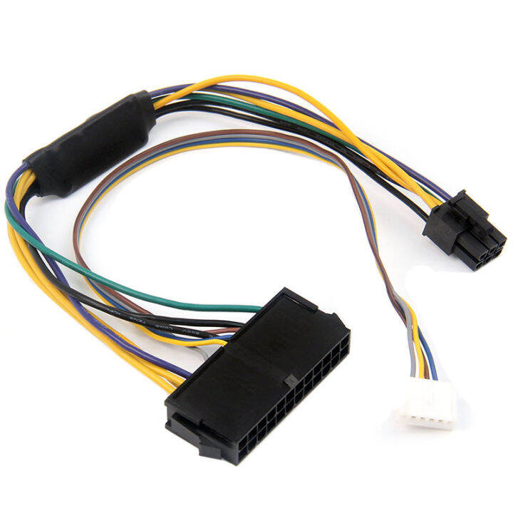 30CM Modular Power Supply Cable ATX 24Pin 24 Pin Female to 6Pin 6-Pin ...