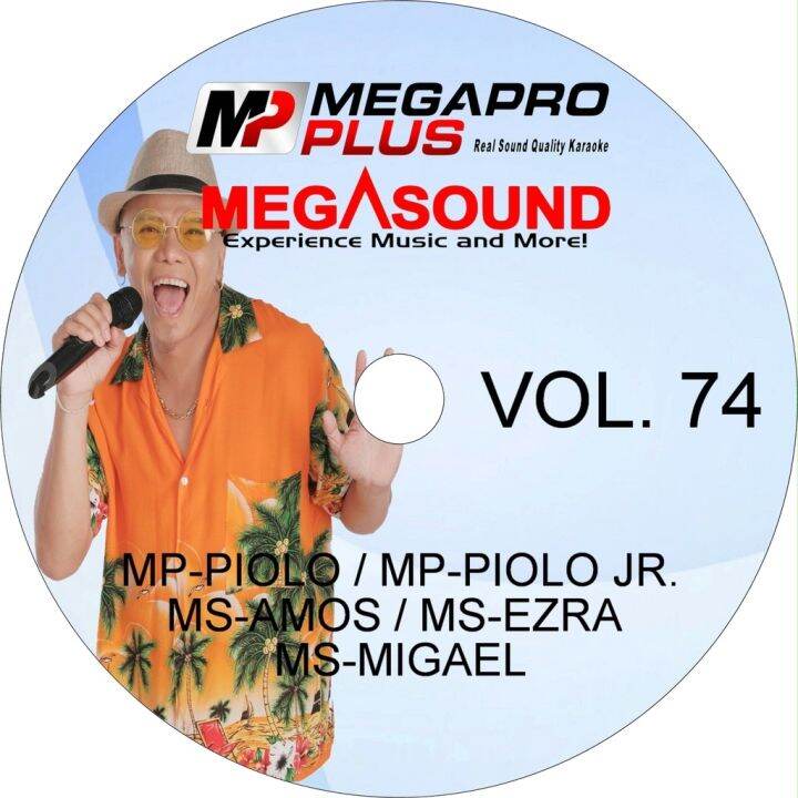 Megapro Plus Megasound MP DVD Disc Piolo Ezra Amos Migael | Lazada PH