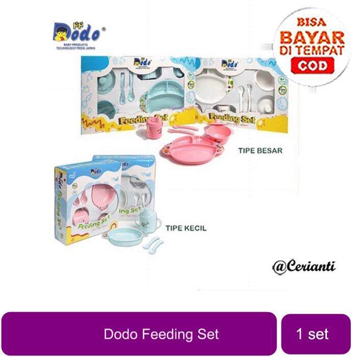 [TEMPAT MAKAN BAYI | BPA FREE] Dodo Reliable Feeding Set Bayi | Tempat ...