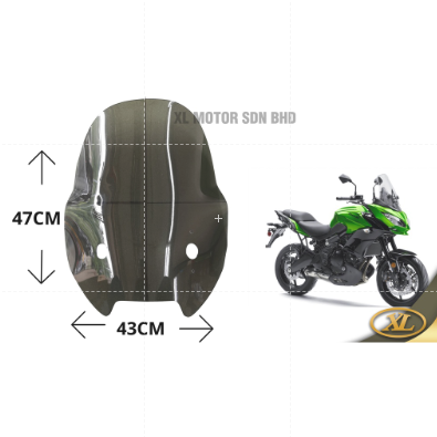 KAWASAKI VERSYS 650 WINDSHIELD DARK 47CM | Lazada