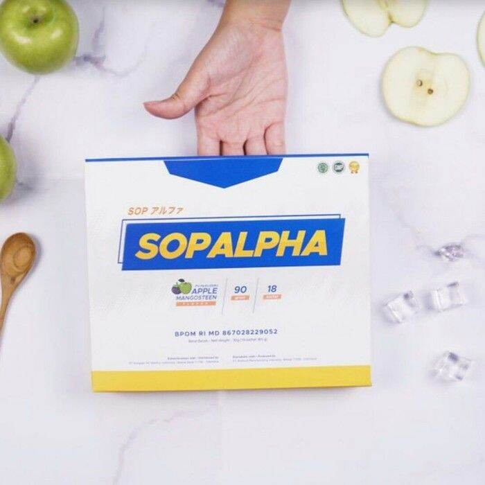 SOP ALPHA Bioboost 1/2 Box isi 9 Sachet immune booster | Lazada Indonesia