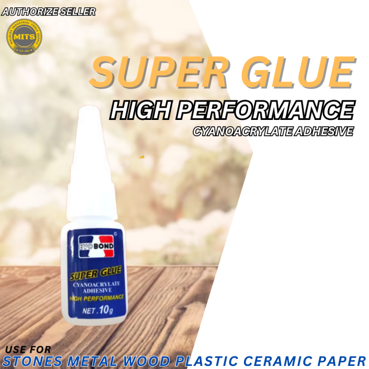 SUPER GLUE Evo Bond 10g Cyanoacrylate Adhesive Sticks like MIGHTY BOND ...