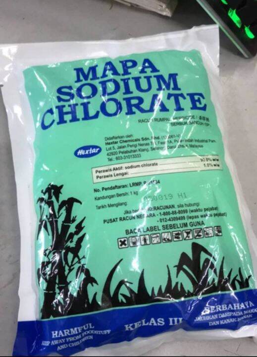 Mapa Sodium Chlorate or Equivalent Sodium 1kg (Herbicide)i | Lazada