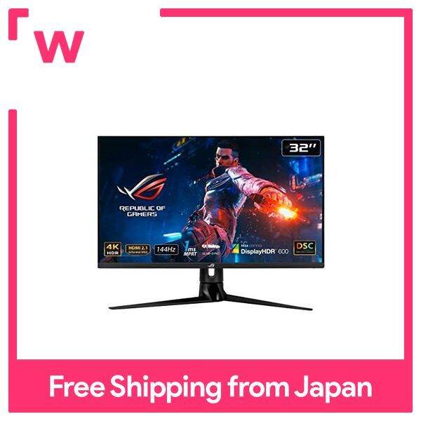 ASUS Gaming Monitor ROG Swift PG32UQ 32 Inch/4K/144Hz/HDMI 2.1,DP/IPS ...