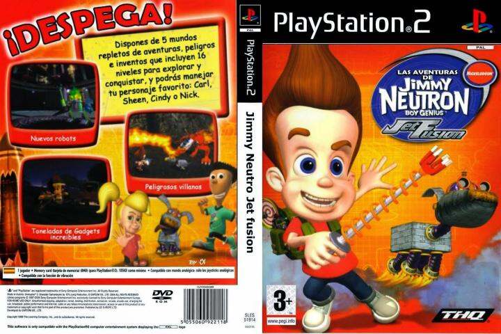PS2 Nickelodeon Jimmy Neutron Boy Genius Jet Fusion | Lazada