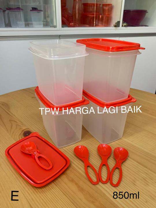 Tupperware Shelf Saver with Spoon | Lazada Tupperware Shelf Saver with Spoon | Lazada