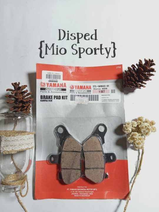 Dispad / Disc Pad / Kampas rem depan Mio Lama / Mio Sporty 5TL W0045 00 ...