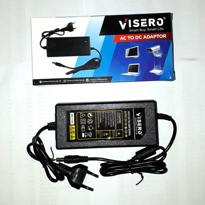 Adaptor 12V 5A Power Adapter 12 Volt 5 A Visero | Lazada Indonesia
