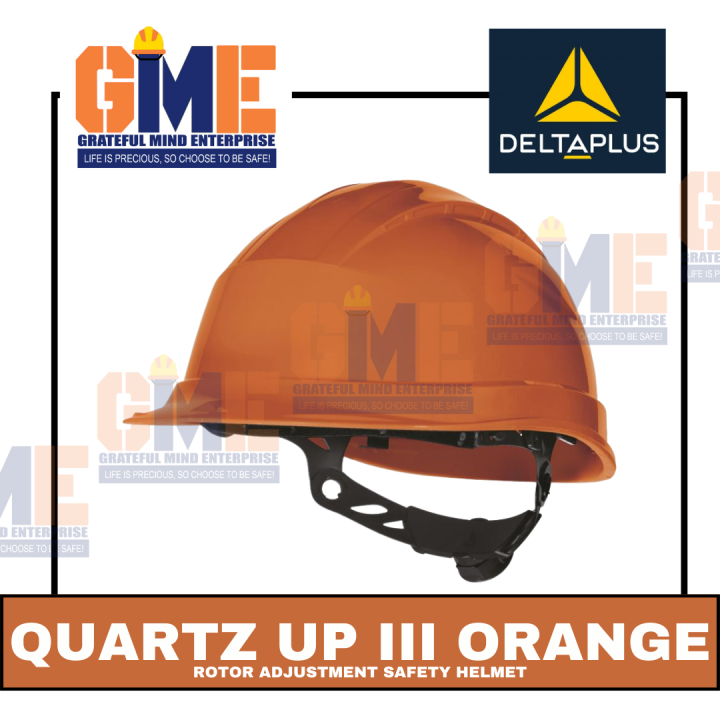 SAFETY HELMET/ HARD HAT/ QUARTZ UP III/ DELTAPLUS | Lazada PH