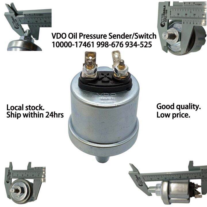 VDO Oil Pressure Sensor/Sender/ Switch 10000-17461 998-676 934-525 FOR FG WILSON GENERATOR SPARE ...
