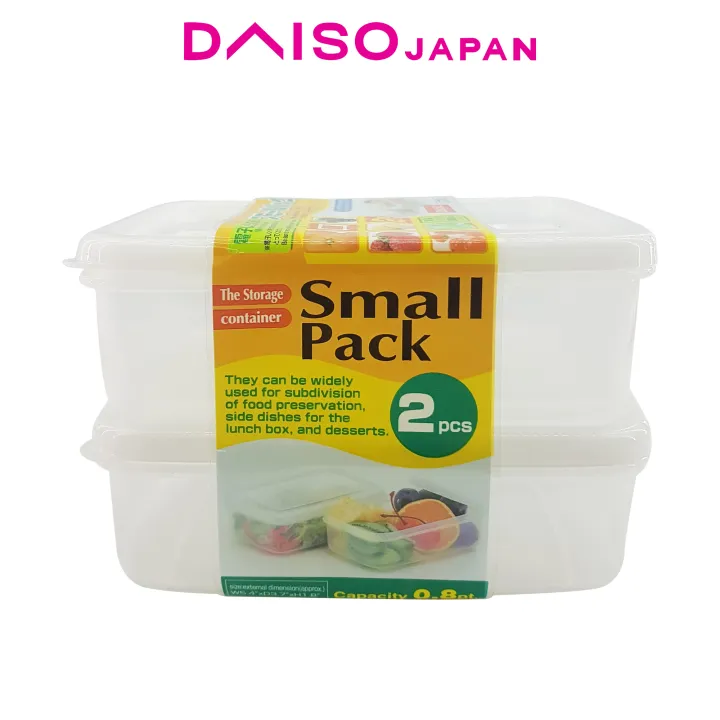 Daiso Food Container 380ml 2 pcs | Lazada PH