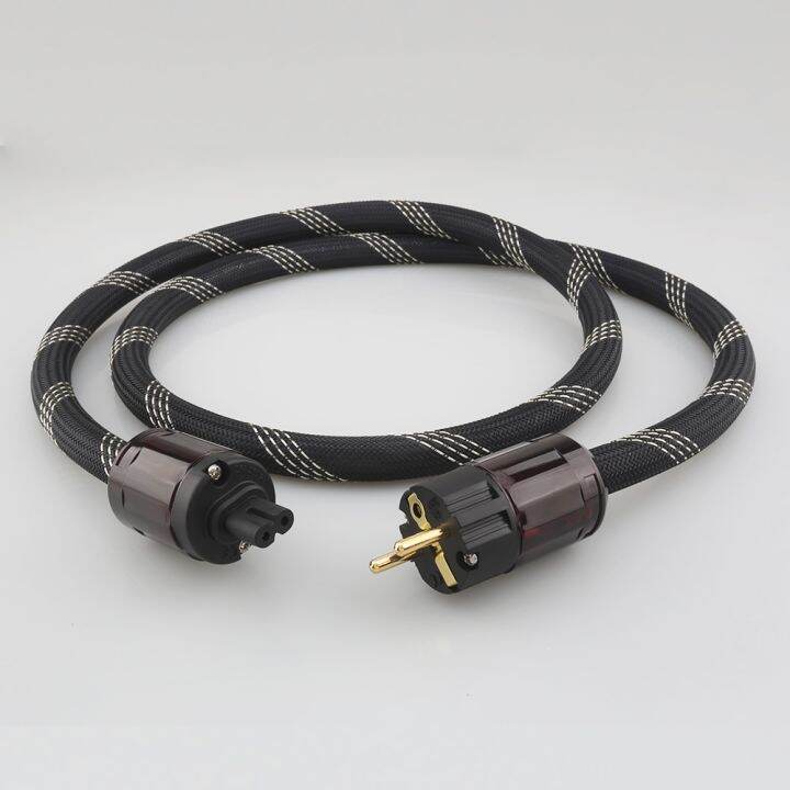 new HI-End Pure copper US Power Cord Cable Audiophile Power Cord ...