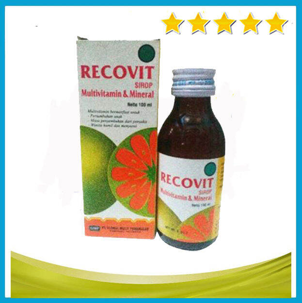 Recovit Sirup 100ml Multivitamin dan Mineral Untuk Anak-Anak | Membantu ...