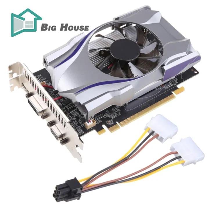 Bเช้ากราฟิกส์การ์ด GTX650 1G DDR5 PCI-E,การ์ดจอแบบไม่ต่อเนื่องรองรับ HDMI/อินเทอร์เฟซ Vga/ DVI ...