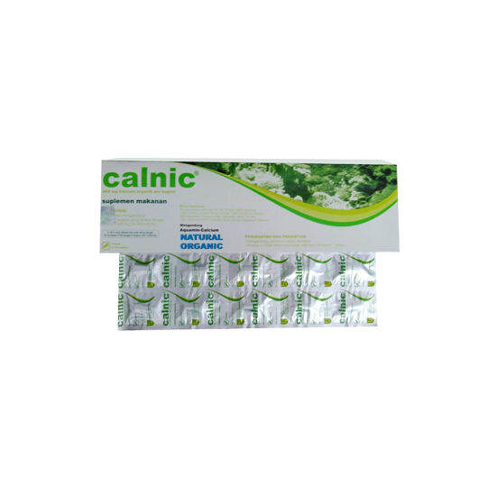 Calnic Calnik Kalnic Kalnik 1 box isi 3 STRIP Kapsul Obat Membantu ...