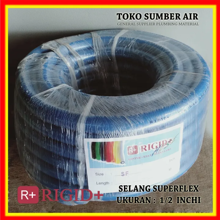 SELANG SUPERFLEX RIGID 1/2 inchi PANJANG 15 METER | Lazada Indonesia