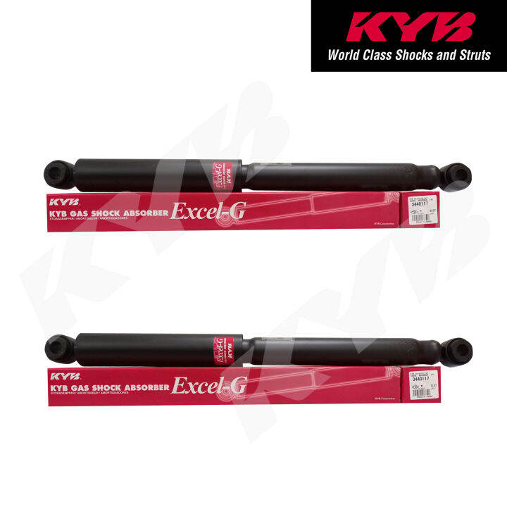 KYB 3440117 for Toyota Hi-lux 4x4 Conquest 2019 - 2023 Set of 2 Rear Gas Shock Absorber KAYABA ...