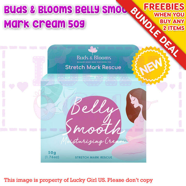 Buds & Blooms Belly Smooth Stretch Mark Cream 50g | Lazada PH