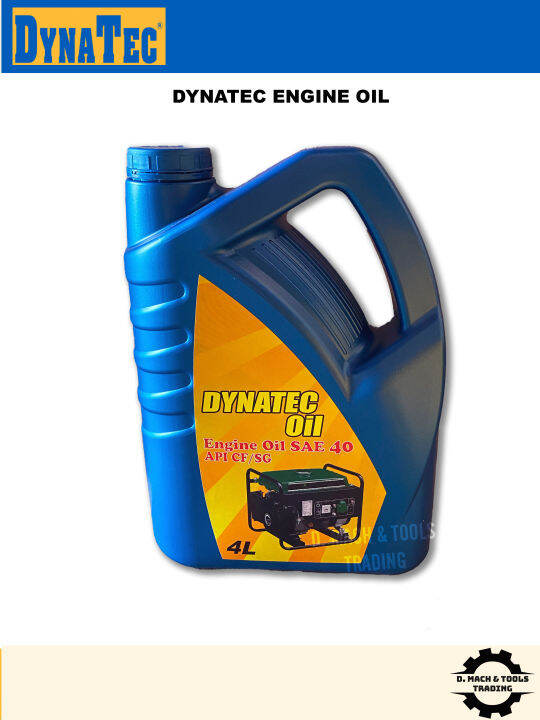 DYNATEC Engine Oil SAE40 ( 4 Litres ) | Lazada