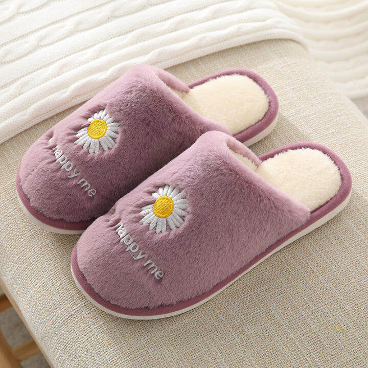 🌺รองเท้าผญ🌺โปรโมชั่นสุดคุ้ม รองเท้าใส่ในบ้านรองเท้าใส่ในบ้านขนฟูนุ่มๆใส่สบายสลิปเปอร์พื้นยางPVC ...