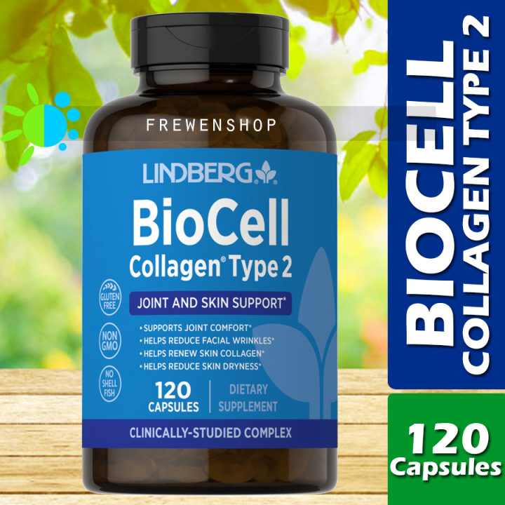 BIOCELL COLLAGEN TYPE 2 with Hyaluronic Acid Chondroitin Sulfate 120 ...